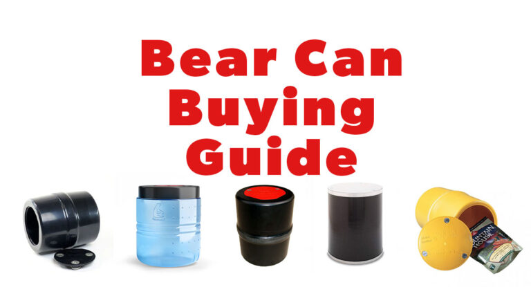 Complete bear can buying guide for backpackers & campers