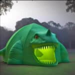 Are The 3D Dinosaur Camping Tents Real? - 10 Toes Travel