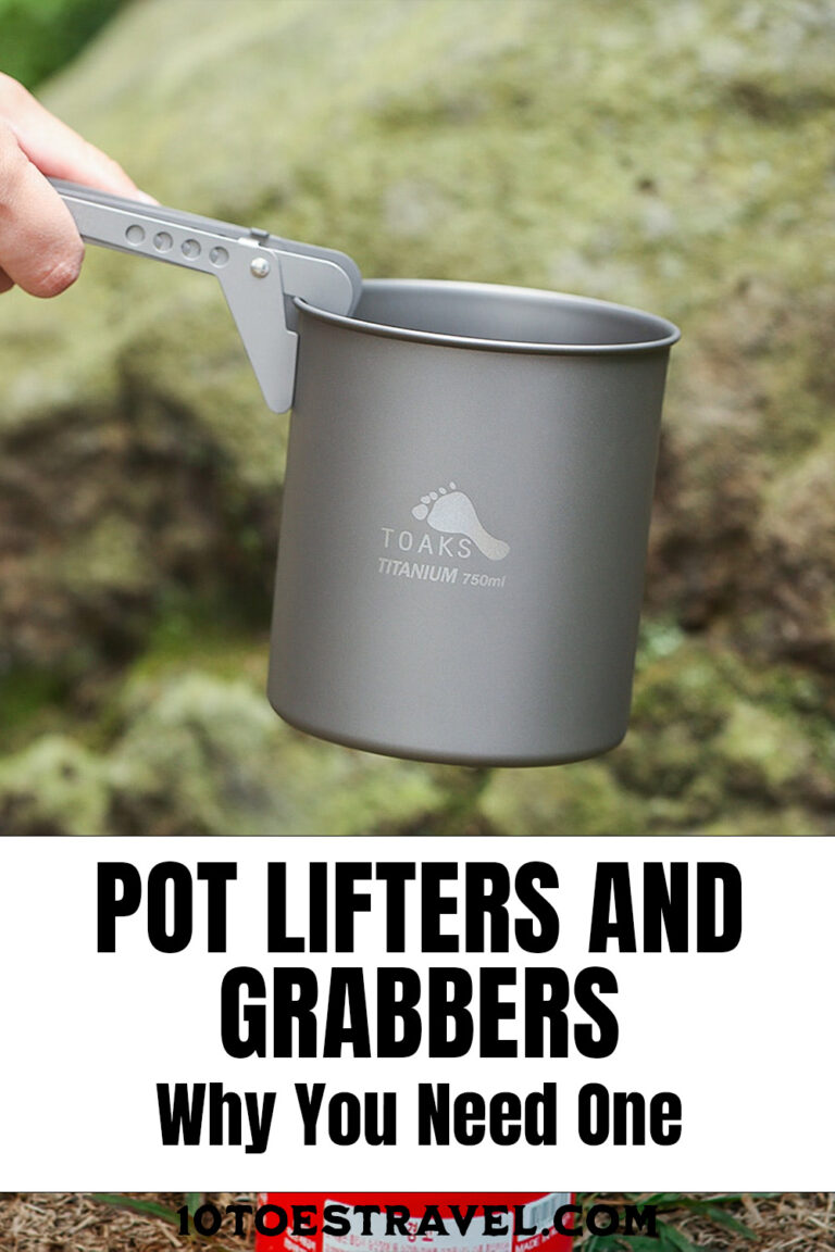 What Are Pot Lifters For Camping And Why You Need One - 10 Toes Travel