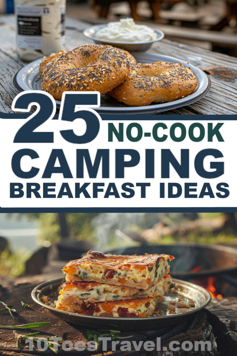 25 Easy No-Cook Breakfast Ideas for Camping in the PNW | 10 Toes Travel